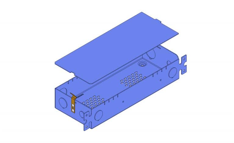 Driver Box #1420 Series W:4", H:2", L:8" to 120" - Tripar Inc